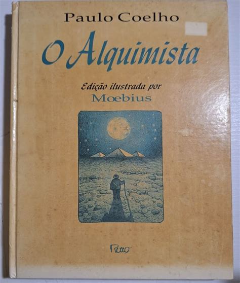 Livro O Alquimista Ilustrado Por Moebius Capa Dura De Paulo Coelho