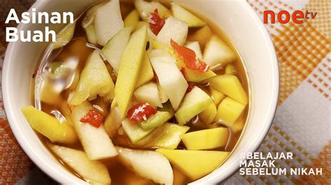Cara Membuat Asinan Buah Segar Yang Lezat Dan Sehat Ala