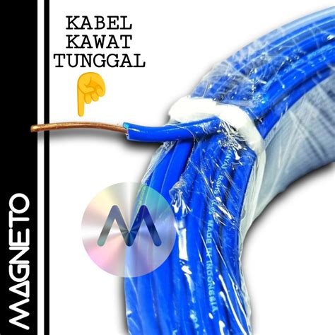 Jual KABEL NYA 1 5MM METERAN KAWAT TUNGGAL TEMBAGA MURNI SNI STANDAR