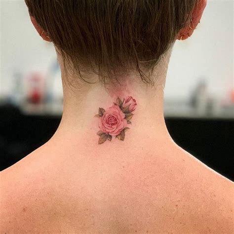 Flower Tattoos For Back Of Neck Best Flower Site