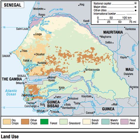 Senegal Maps Perry Casta Eda Map Collection Ut Library Online