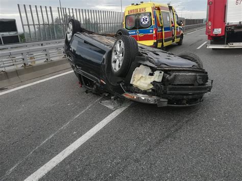 Groźny wypadek na A4 w Zabrzu Pięć osób trafiło do szpitala ZDJĘCIA
