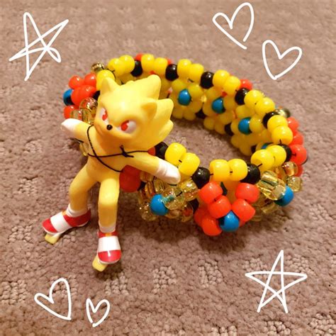 SUPER SONIC CUFF By Subwayboss Kandi Photos On Kandi Patterns