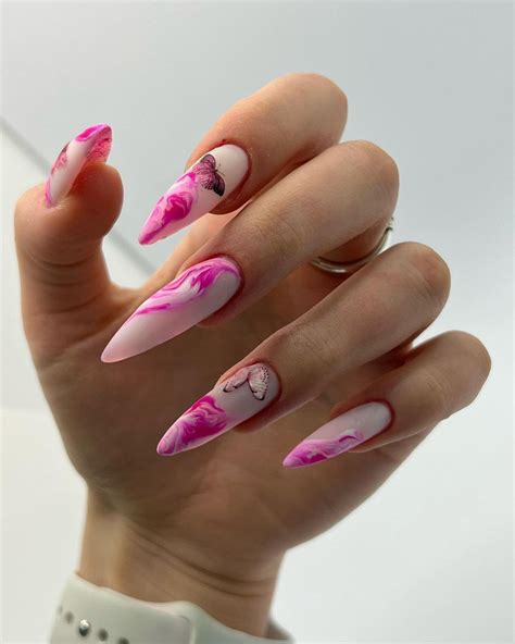 30 Pretty Marble Nails For Every Season And Mood Hairstyle