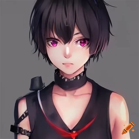 Picture Of A Tomboy Anime Girl With Black Hair