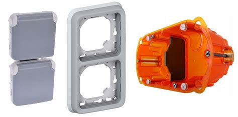Gniazdo podwójne pionowe IP55 komplet PLEXO55 069563 Cena Opinie