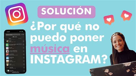 Por qué no puedo poner MÚSICA en INSTAGRAM SOLUCIÓN YouTube