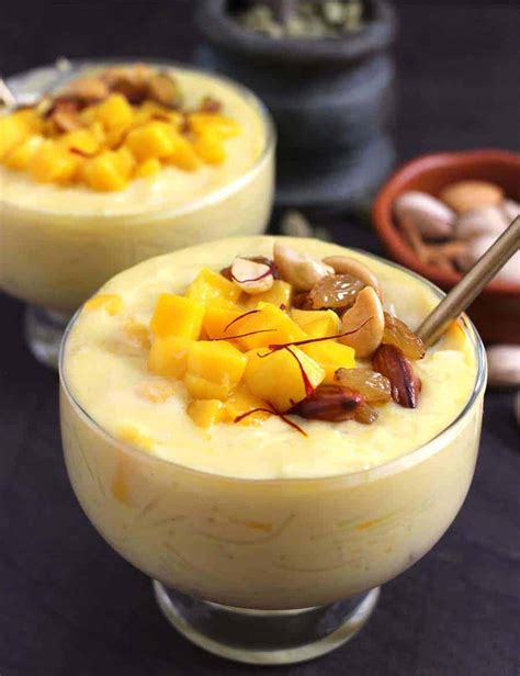 Mango Vermicelli Kheer Semiya Payasam Seviyan Kheer