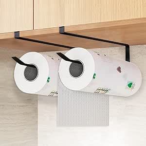 FORMIZON 2 Stück Küchenrollenhalter Ohne Bohren Küchenpapierhalter