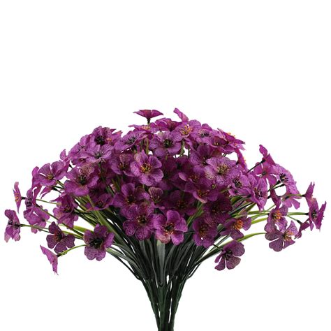 Bouquet Di Fiori Artificiali Fiori 10 Pezzi Set Fiori Artificiali