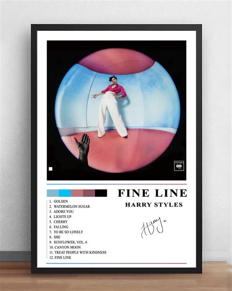 Harry Styles Fineline Album Cover Poster Harry Etsy