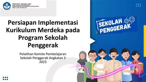 Sinkronus Persiapan Implementasi Kurikulum Merdeka Pada Program Sekolah