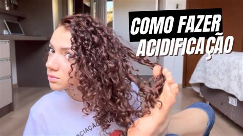 COMO FAZER ACIDIFICAÇÃO NO CABELO RÁPIDO E FÁCIL YouTube