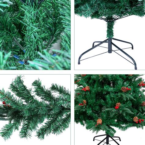 Uten Kunstkerstbomen Cm Met Led Verlichting Luxe Uitvoering