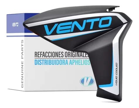 Cubierta Tapa Tanque Derecha Vento Original Storm Azul Env O Gratis