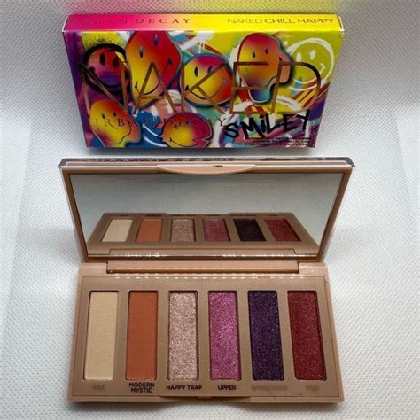Urban Decay Makeup Urbandecayx Smiley Naked Mini Eyeshadow Palettes
