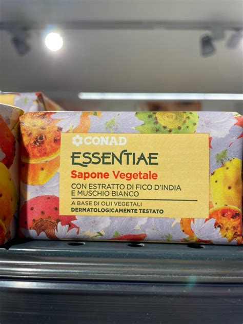 Conad Sapone Vegetale Con Estratto Di Fico D India E Muschio Bianco
