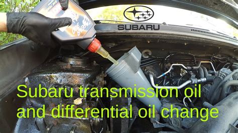 2015 Subaru Impreza Transmission Fluid Change