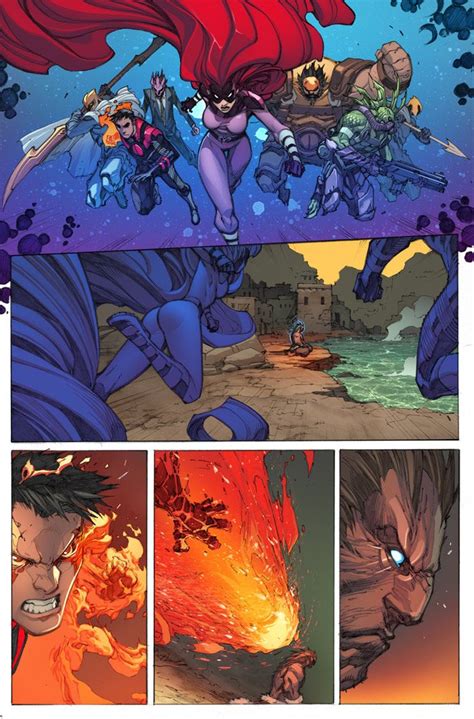 INHUMAN 3 Preview 3 Joe Madureira M Comic Art Community GALLERY OF