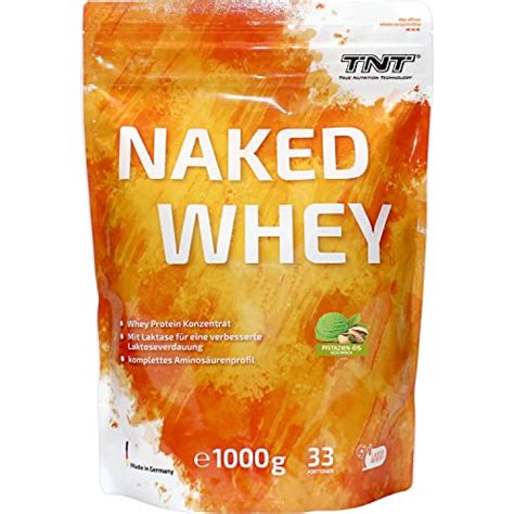TNT Naked Whey Protein Pulver Pistazien Eis Eiweißpulver Eiweißpulver