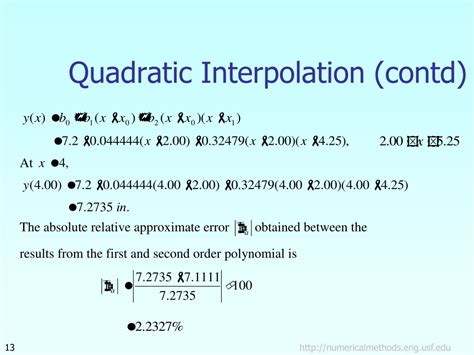 ppt newton s divided difference polynomial method of interpolation powerpoint presentation