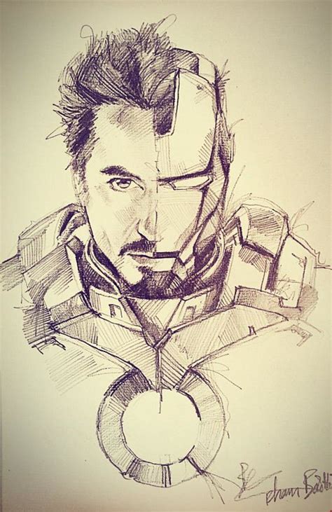 Artstation Avengers Pencil Sketch Baohoa Pham Marvel Art Drawings