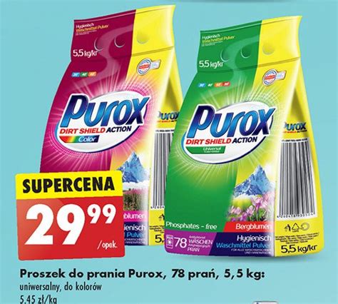 Proszek Do Prania Universal Purox Cena Promocje Opinie Sklep