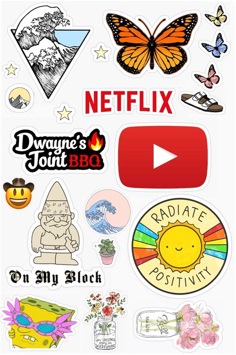 Printable Laptop Stickers