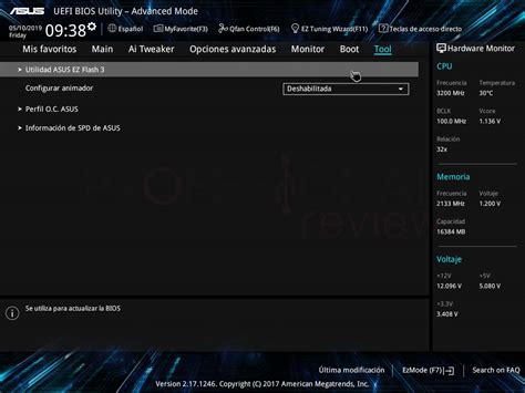 Cómo actualizar BIOS Asus paso a paso