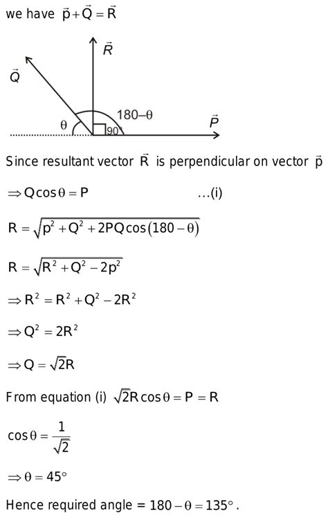 given that vectorp vectorq vectorr and that vectorr is perpendicular to vector p if magnitude of