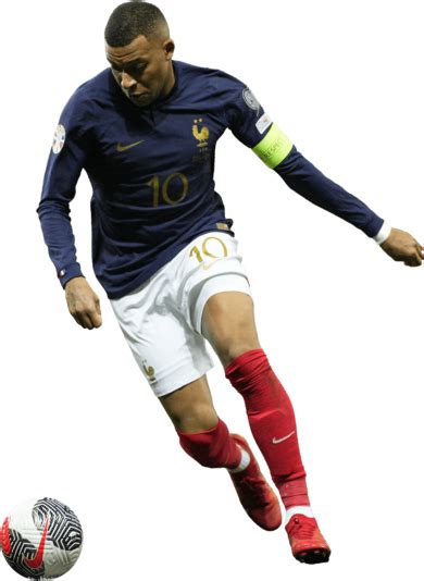 Kylian Mbapp France Football Render Footyrenders