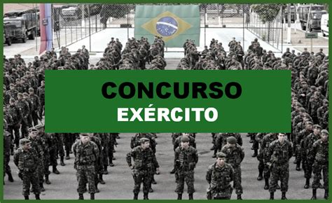 Exército Brasileiro divulga Concurso Público mais de 1000 vagas
