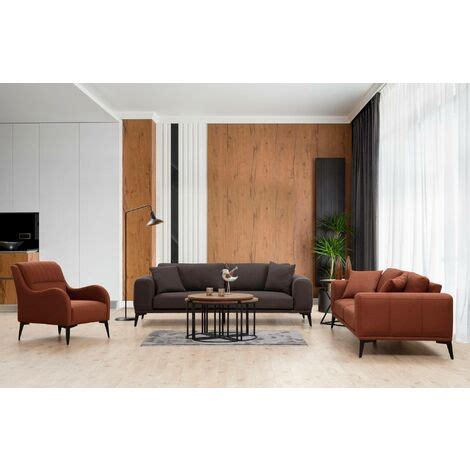 Canapé 3 places convertible Bilo Velours Gris foncé