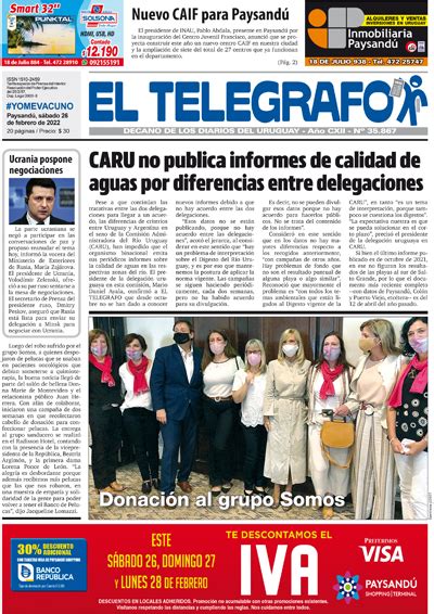 Edición 26 02 2022 Diario El Telégrafo