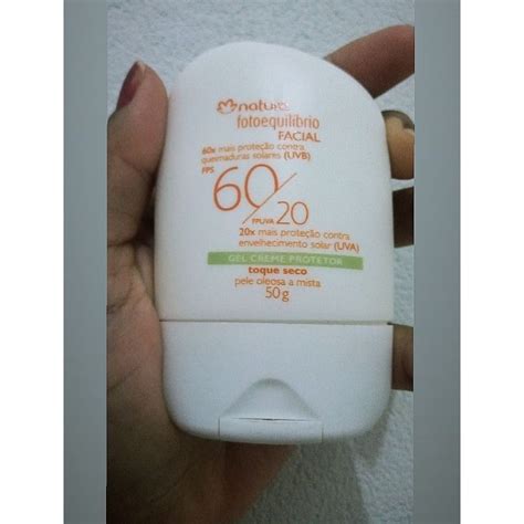 Gel Creme Protetor Facial FPS 60 Natura Shopee Brasil