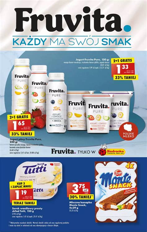 Gazetka promocyjna Biedronka W tym tygodniu P ważna 04 07 do 09 07