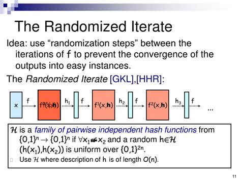ppt efficient pseudorandom generators from exponentially hard one way functions powerpoint