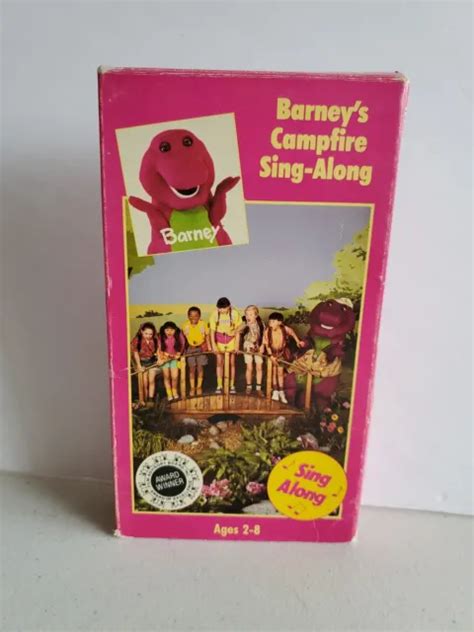 Barney Friends Campfire Sing Along Songs Vhs Video Tape Buy Get The