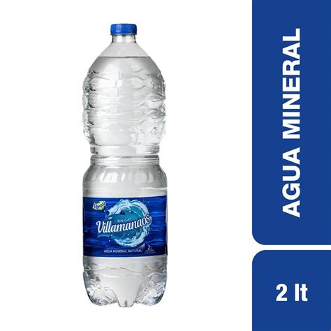 Villamanaos Agua Mineral Natural Sin Gas 2 L