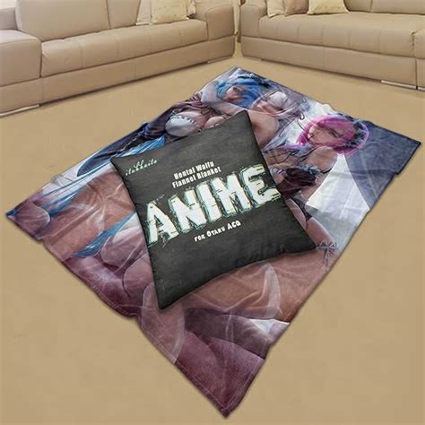 Amazon Itakkaito Flannel Fleece Blanket Sexy Anime Girl Naked Nude