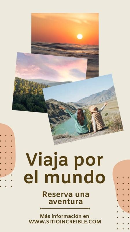 Plantillas Turismo Gratis Y Editables Canva