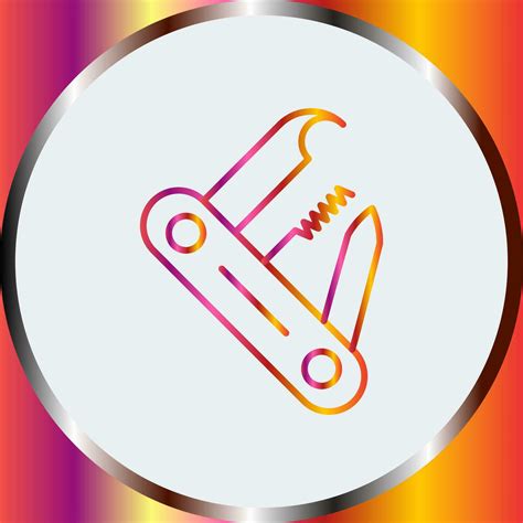 Swiss Army Knife Vector Icon Vector Art At Vecteezy