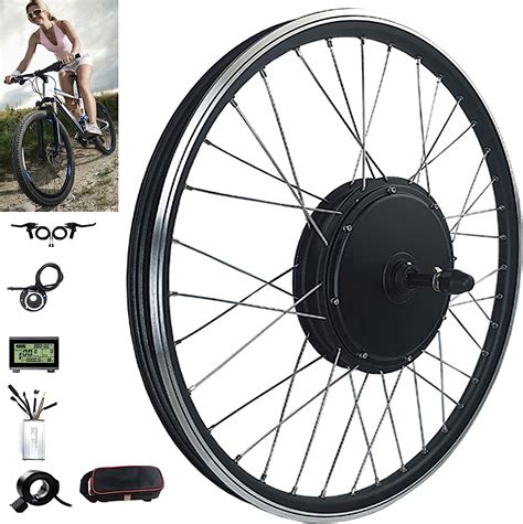 Kit de Conversión de Bicicleta Eléctrica de 36V 500W 16 20 24 26 27