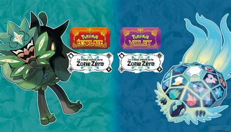 MAJ Pokémon Écarlate et Violet les deux parties du DLC Le trésor