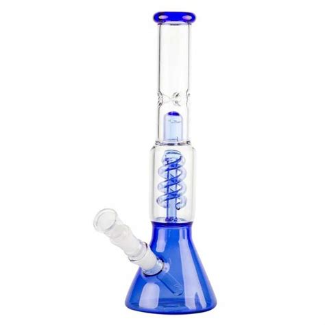 Bongo szklane lodowe z filtracją dyfzuor spiralny 35 cm Sklep