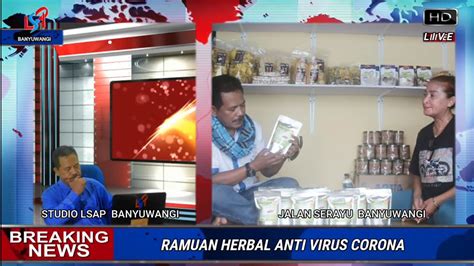 Ramuan Herbal Pencegah Pagebluk Ditemukan Di Banyuwangi YouTube