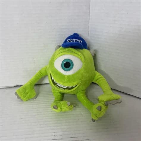 DISNEY PIXAR MONSTERS Inc Monster S University Mike Wazowski Plush 14