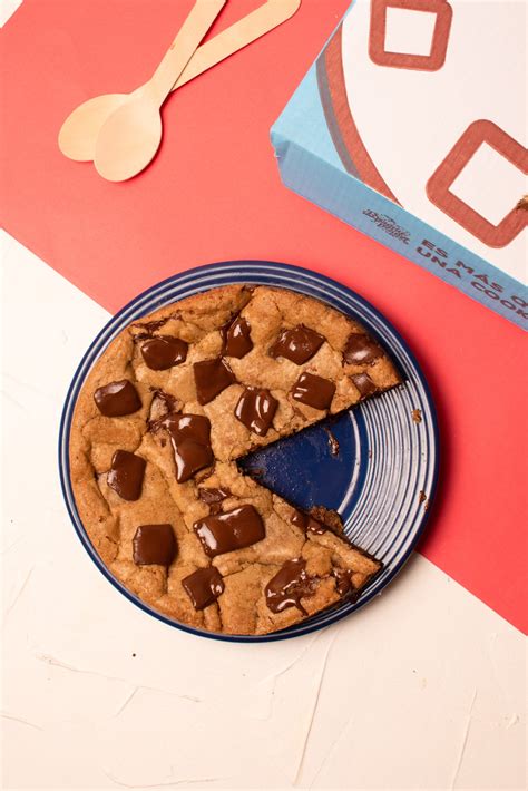 Torta Cookie Tradicional Grande Rellena De Nutella Brownie Planet