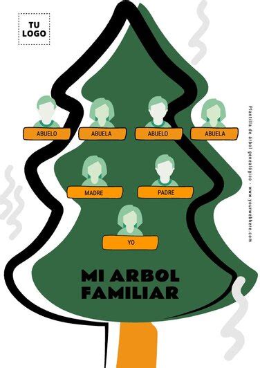 Dise A Tu Rbol Genealogico Con Plantillas