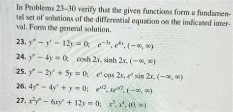 [solved] 23 and 27 please in problems 23 30 verify that the